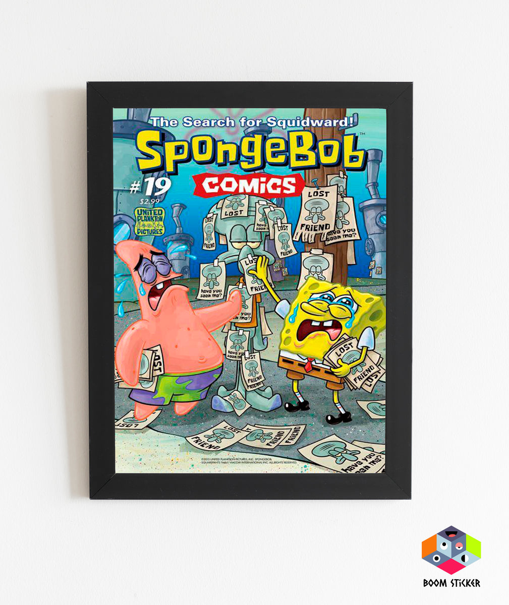 SpongeBob Poster – Boom sticker